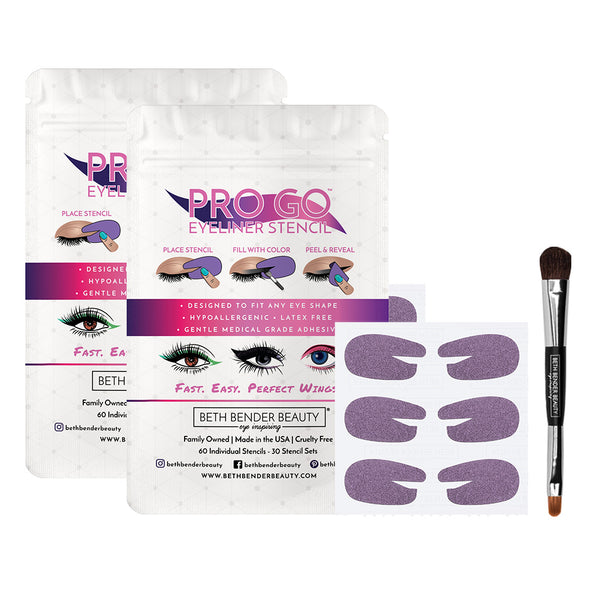 Eyeliner Stencils | Eye Makeup Stencils | Beth Bender Beauty